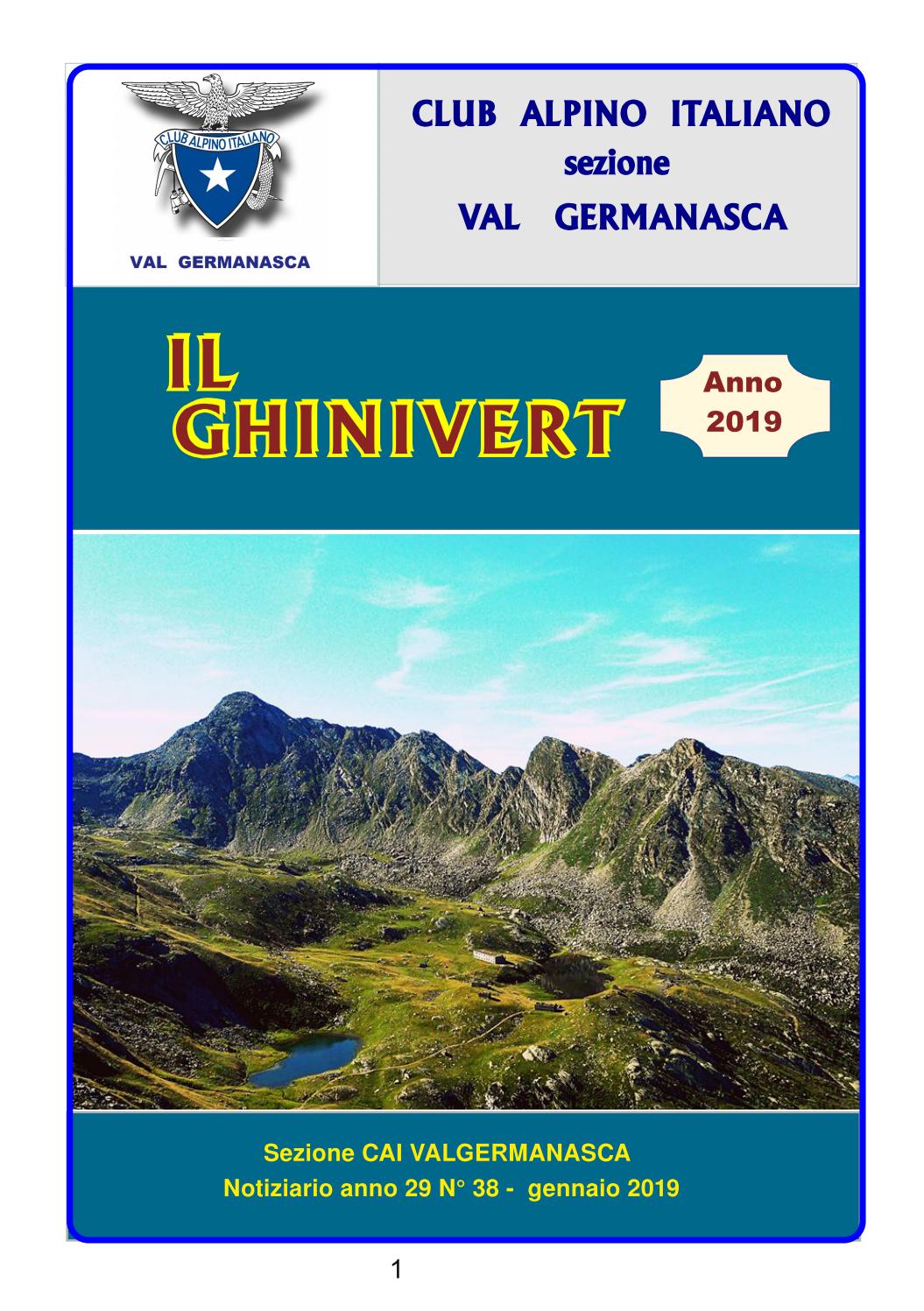IL GHINIVERT 2018 by ercole daviero - Issuu