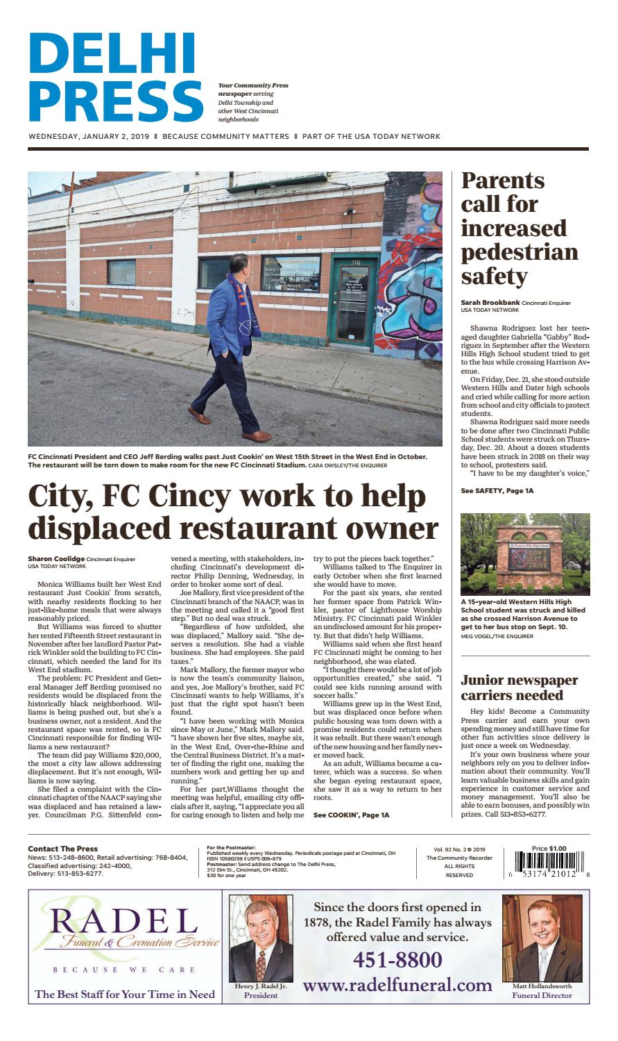 Delhi Press 01/02/19 by Enquirer Media - Issuu