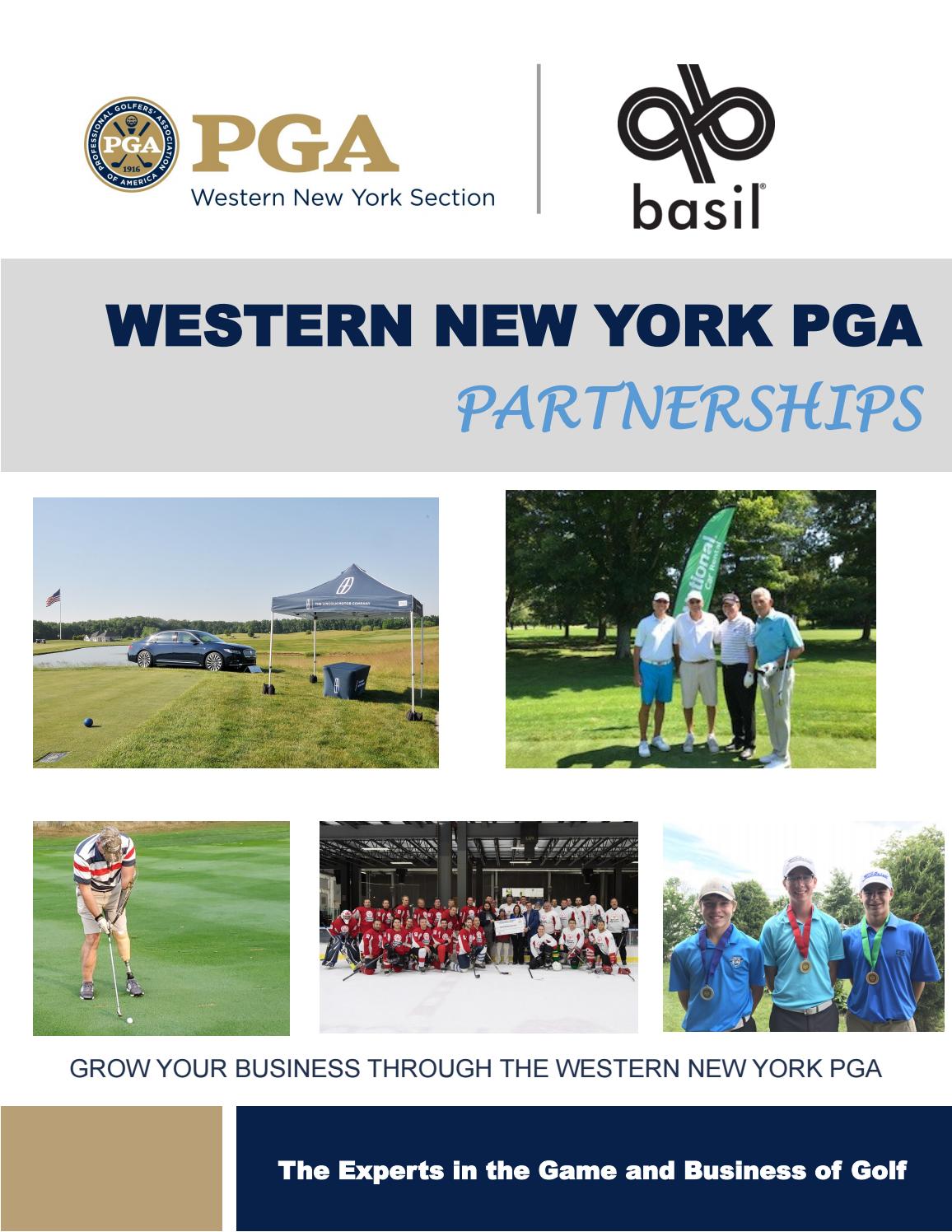 Basil Dealership Partner Proposal by Western New York Section, PGA - Issuu