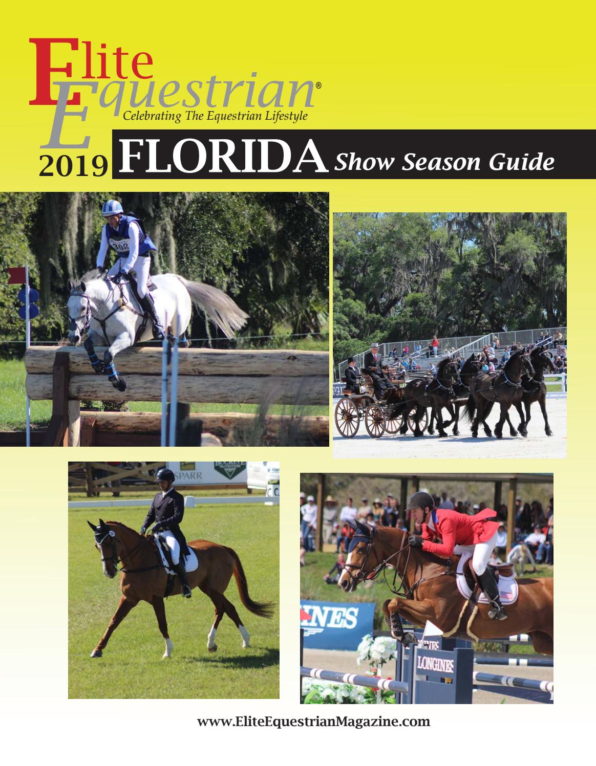 Elite Equestrian magazine Florida Show Season issue 2019 by Elite ...