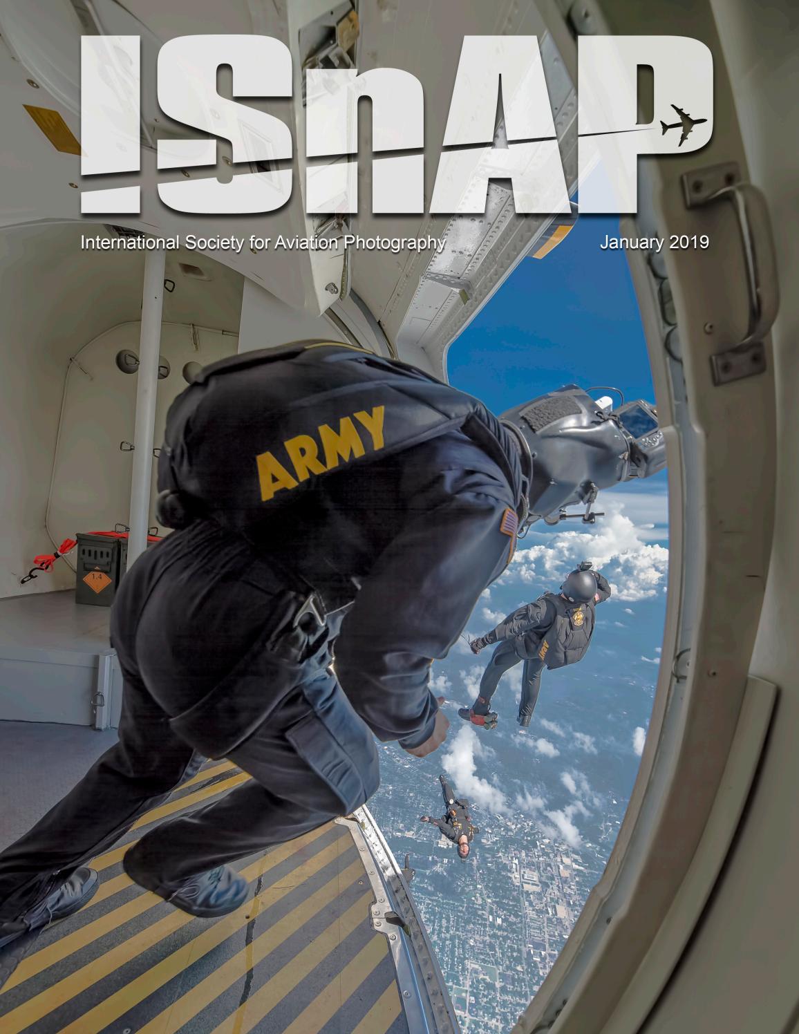 ISnAP January 2019 by International Society of Aviation Photography ...