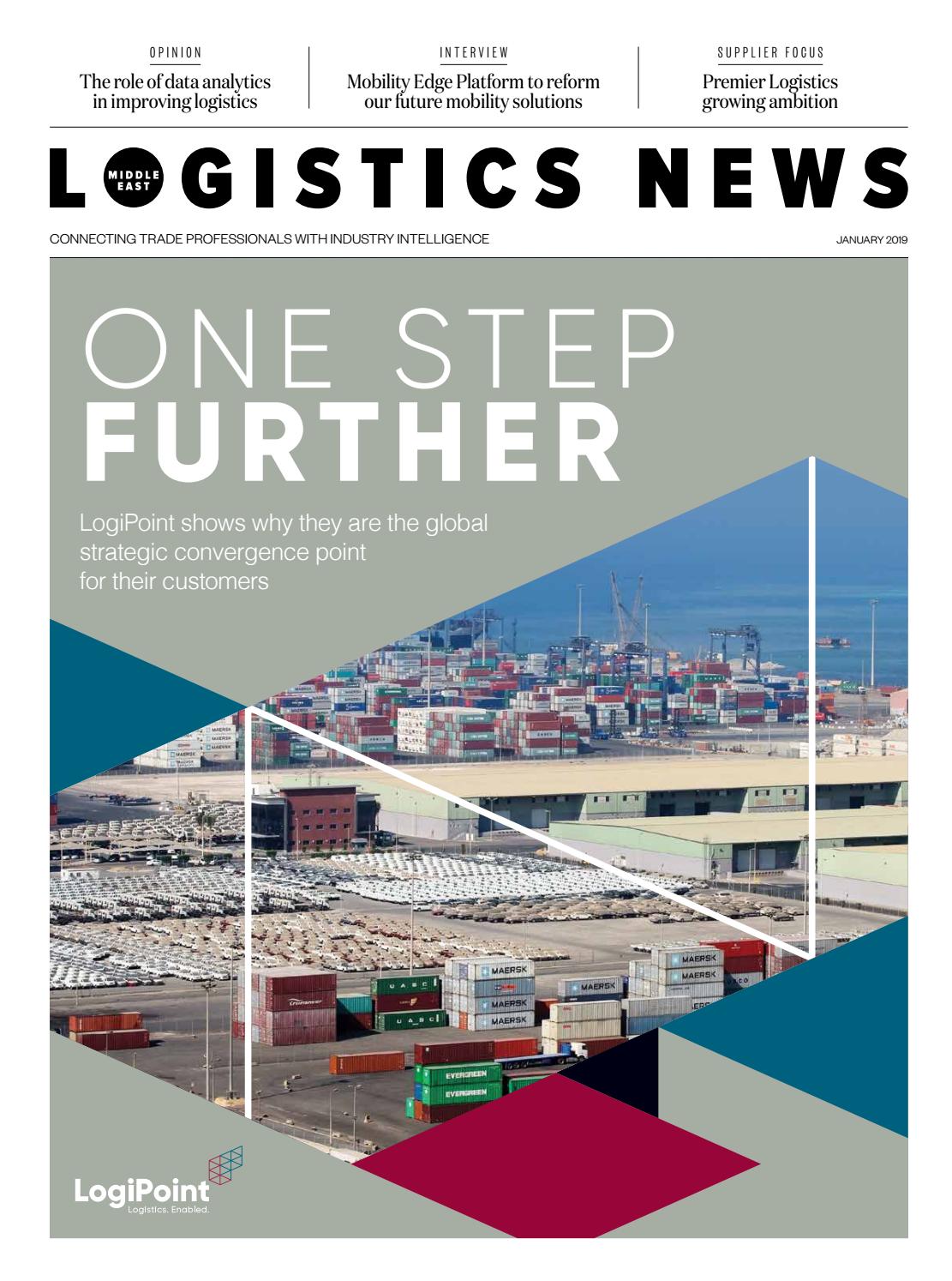 Logistics News ME January 2019 by BNC Publishing - Issuu