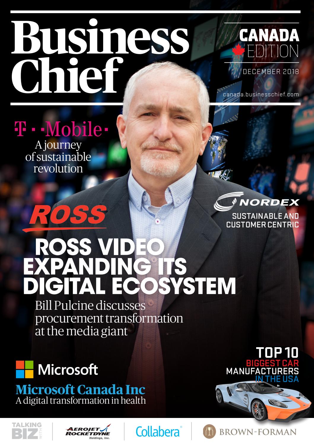 Business Chief Canada Magazine – December 2018 by Business Chief USA ...