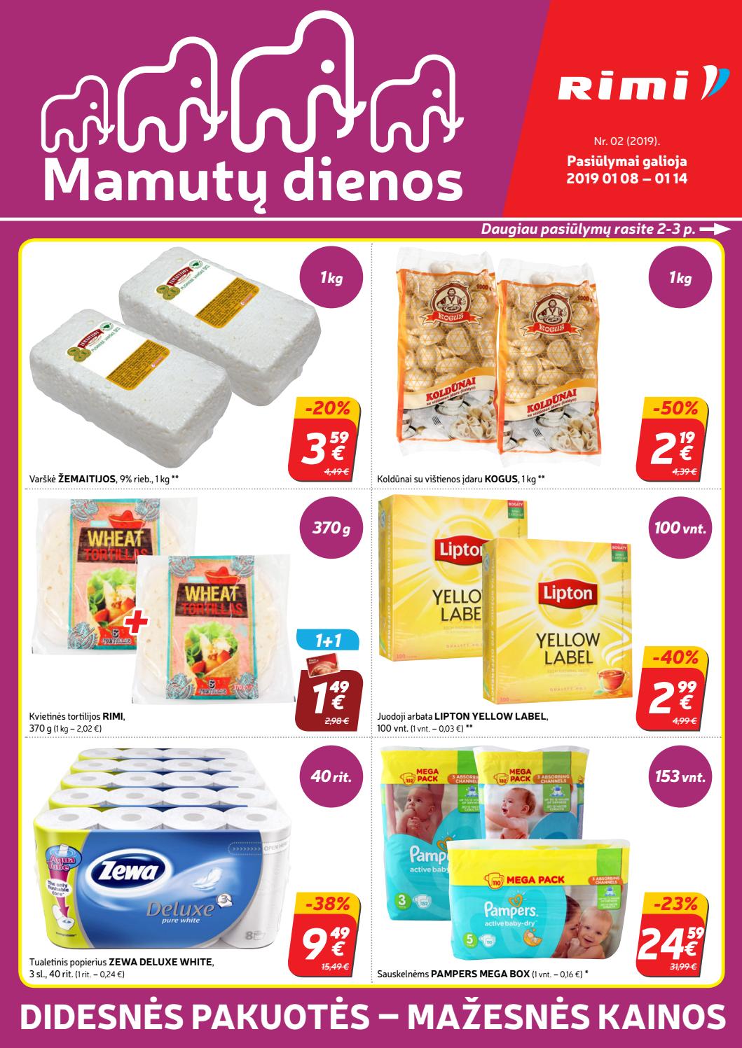 „Rimi“ savaitinis leidinys Nr. 2 (2019) by Rimi - Issuu