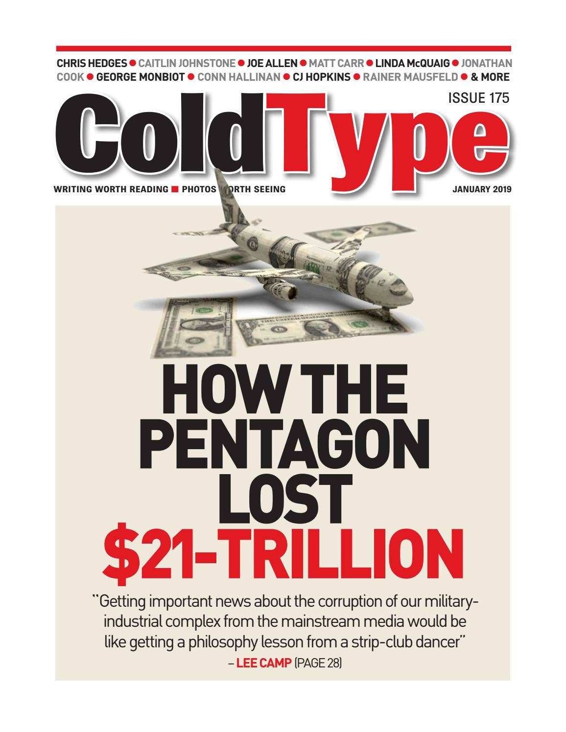 ColdType Issue 175 - Jan 2019 by ColdType - Issuu