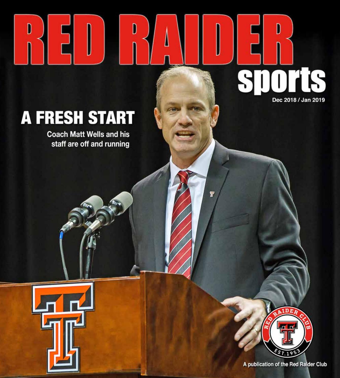 Red Raider Sports Magazine - December 2018/January 2019 by Red Raider ...