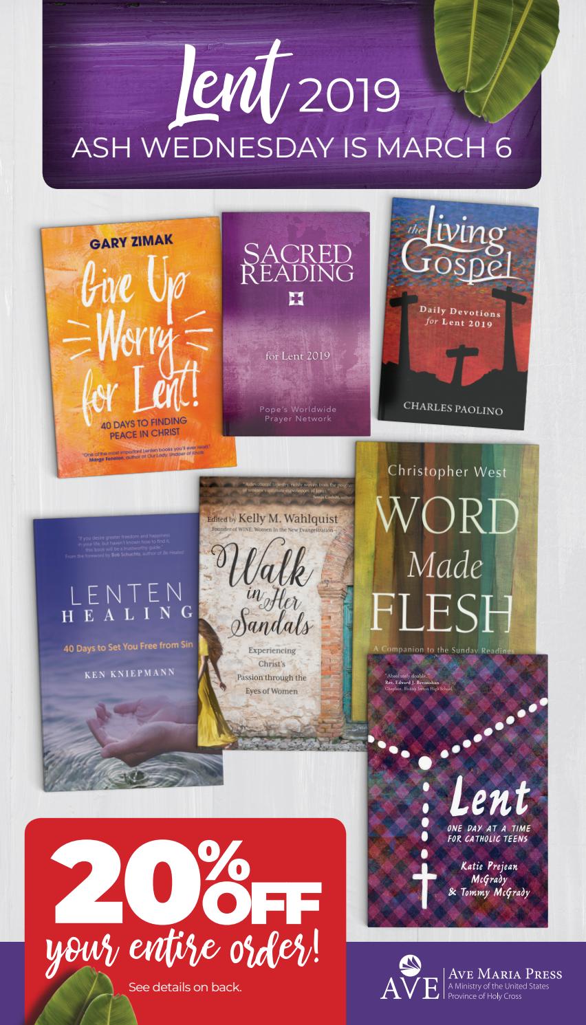 Books for Lent 2019 by Ave Maria Press - Issuu