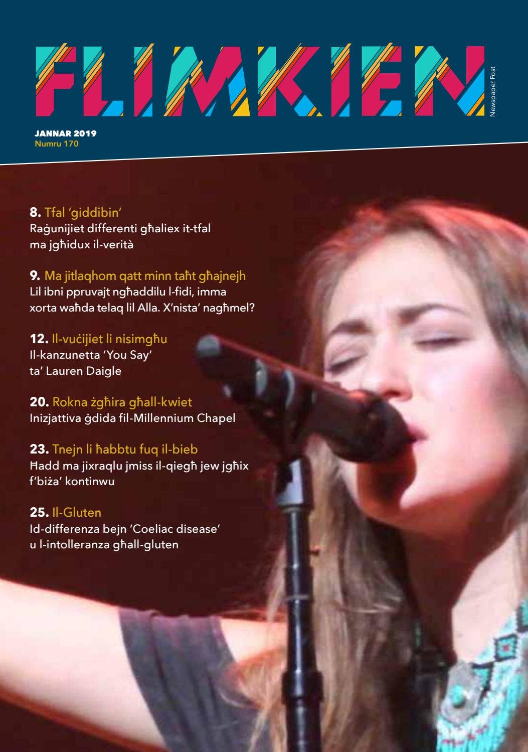 Flimkien Magazine - January 2019 by Archdiocese of Malta - Issuu