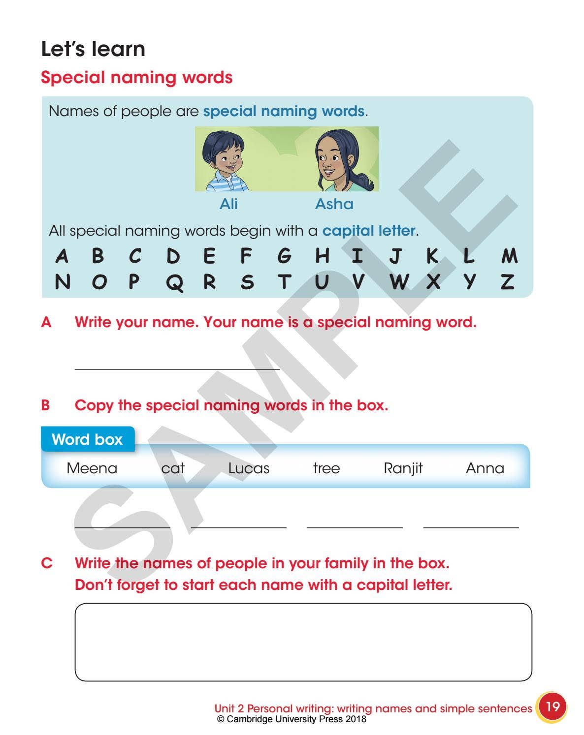 Cambridge Grammar & Writing Skills Learner's Book 1 by Cambridge ...