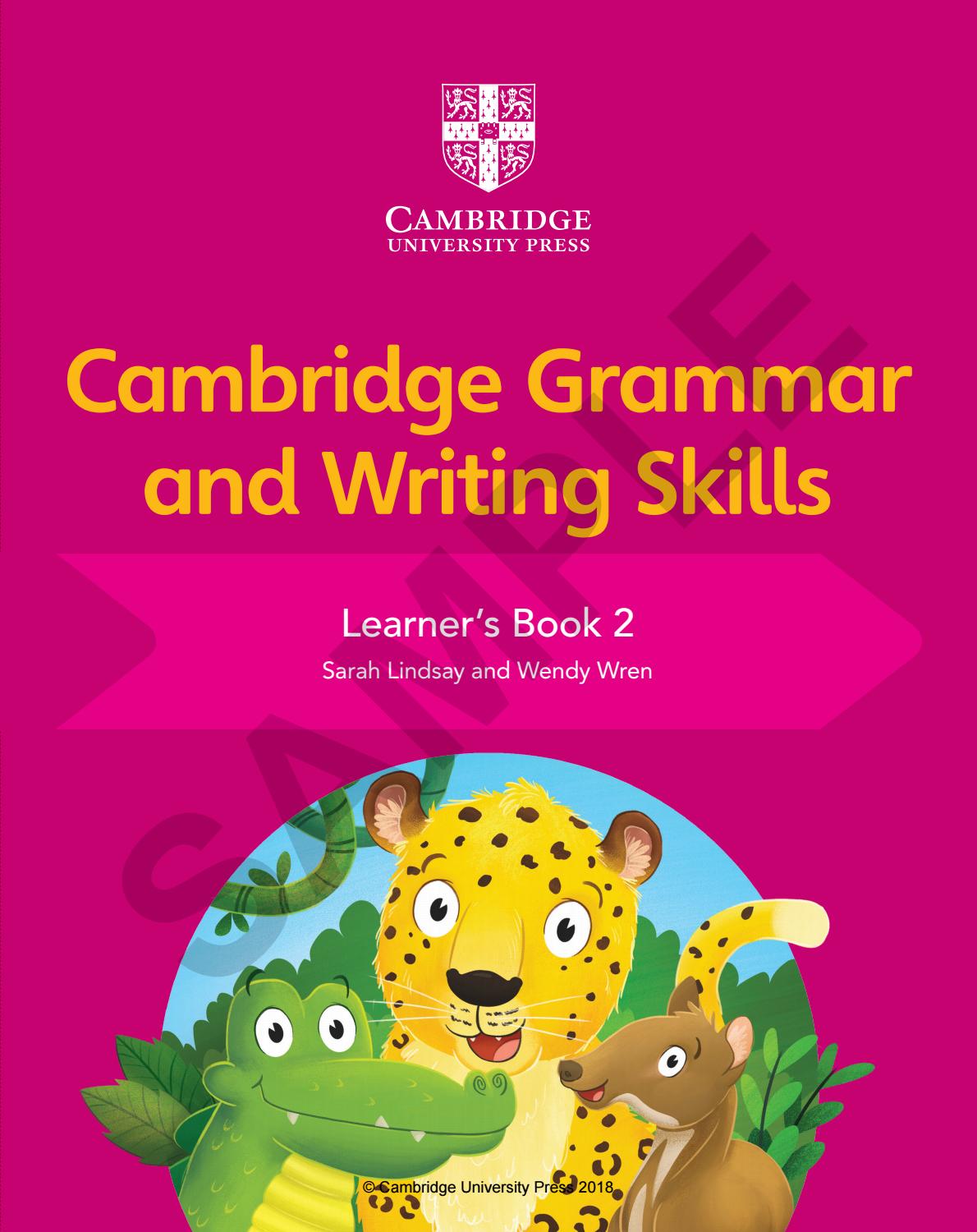 Cambridge Grammar Writing Skills Learner s Book 2 By Cambridge