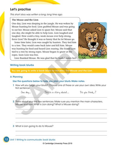 Cambridge Grammar & Writing Skills Learner's Book 1 by Cambridge ...