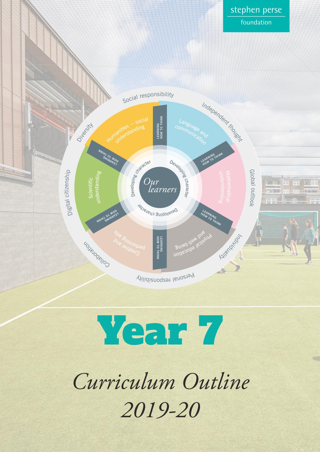 Year 7 Curriculum Outline 2019-20 by Stephen Perse Foundation - Issuu