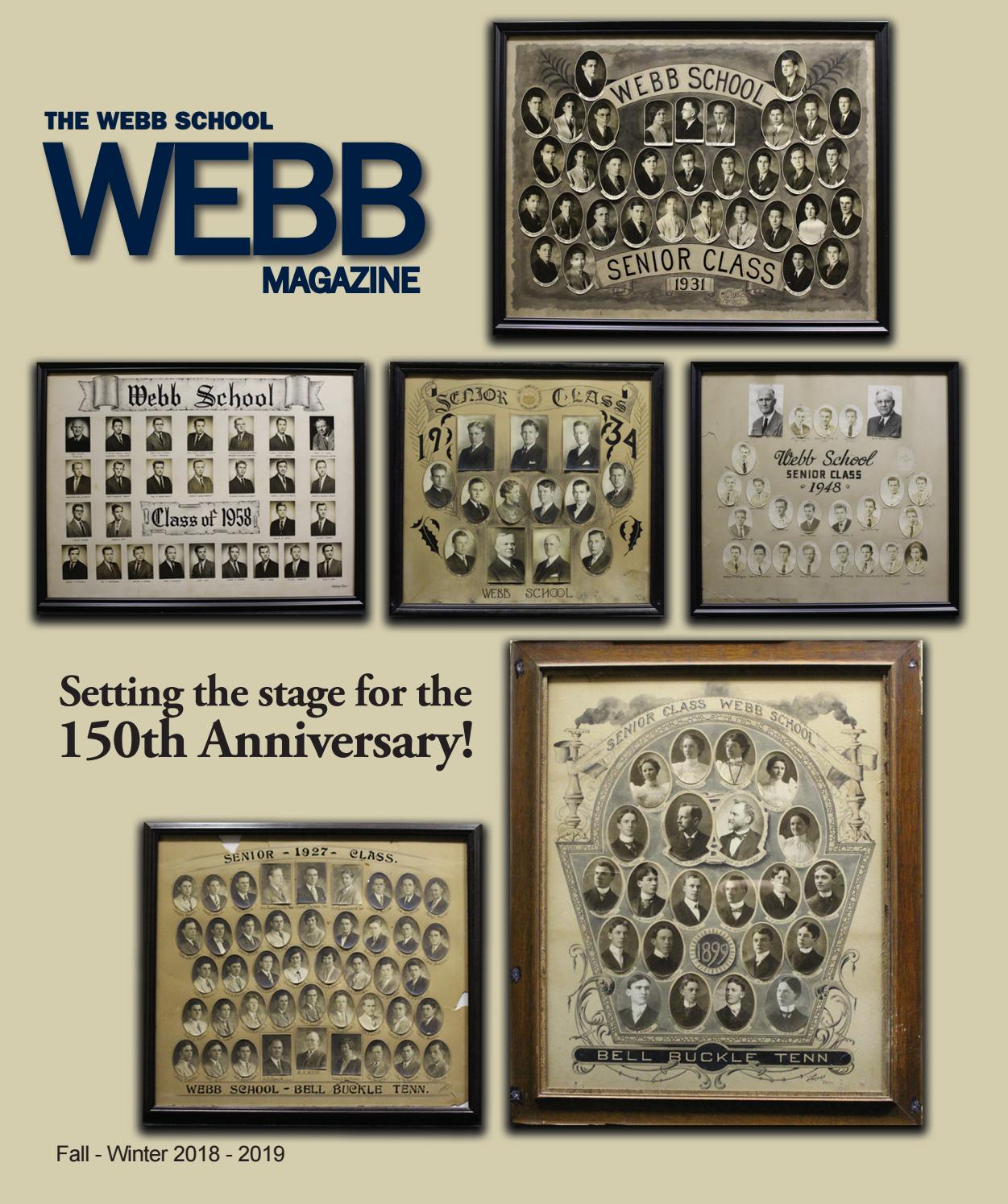 2018-2019 Fall-Winter Webb Magazine by The Webb School - Issuu