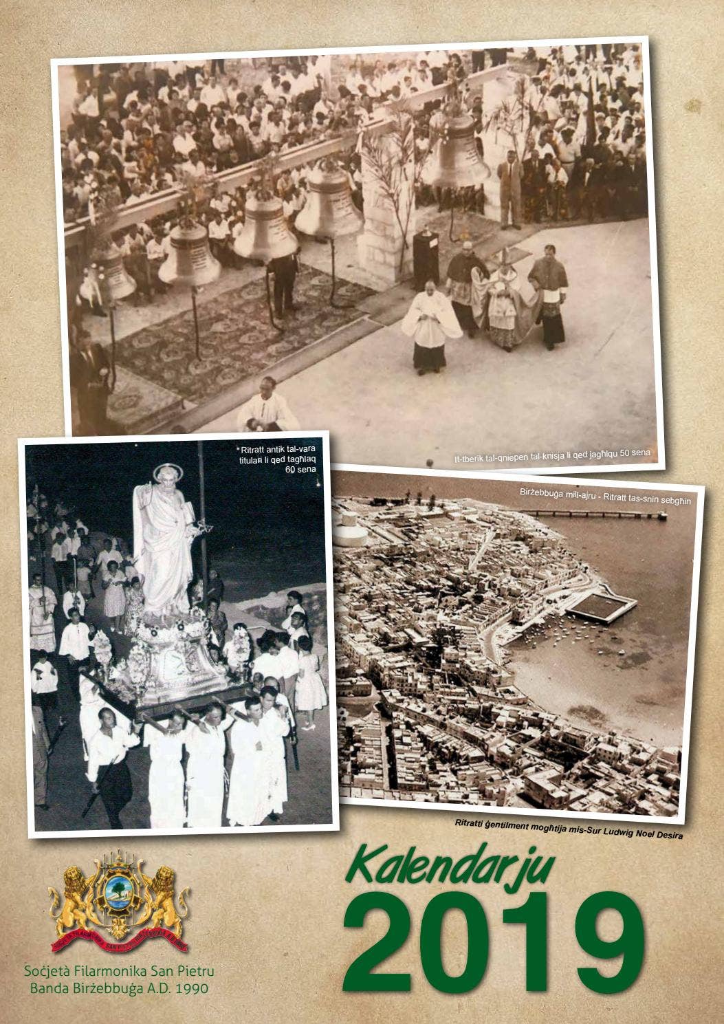 Kalendarju 2019 by Banda Birzebbuga A.D. 1990 - Issuu