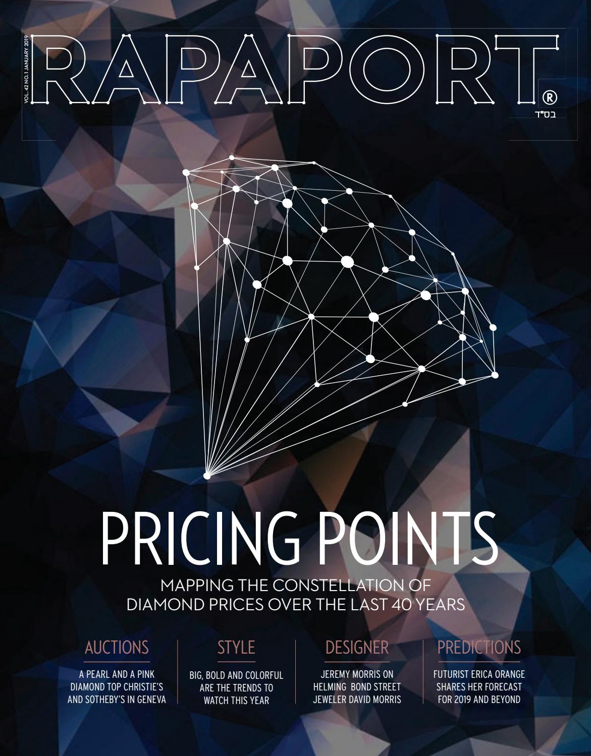 Rapaport Magazine - January 2019 by Rapaport Magazine - Issuu