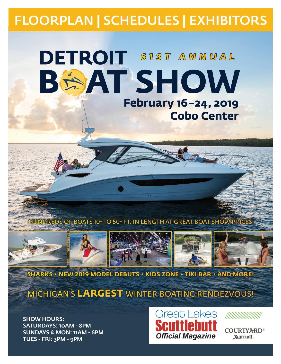 2019 Detroit Boat Show Floor Plan by AdStrategies.com - Issuu