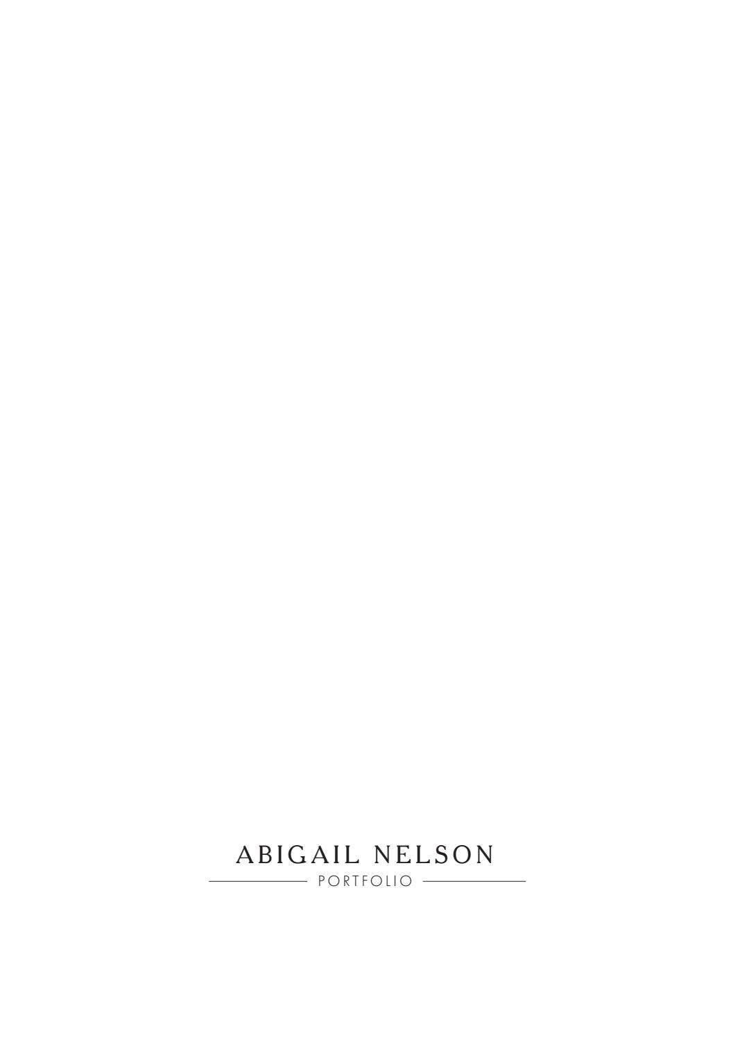 Abigail Nelson | 2019 Architecture Portfolio by Abigail Nelson - Issuu