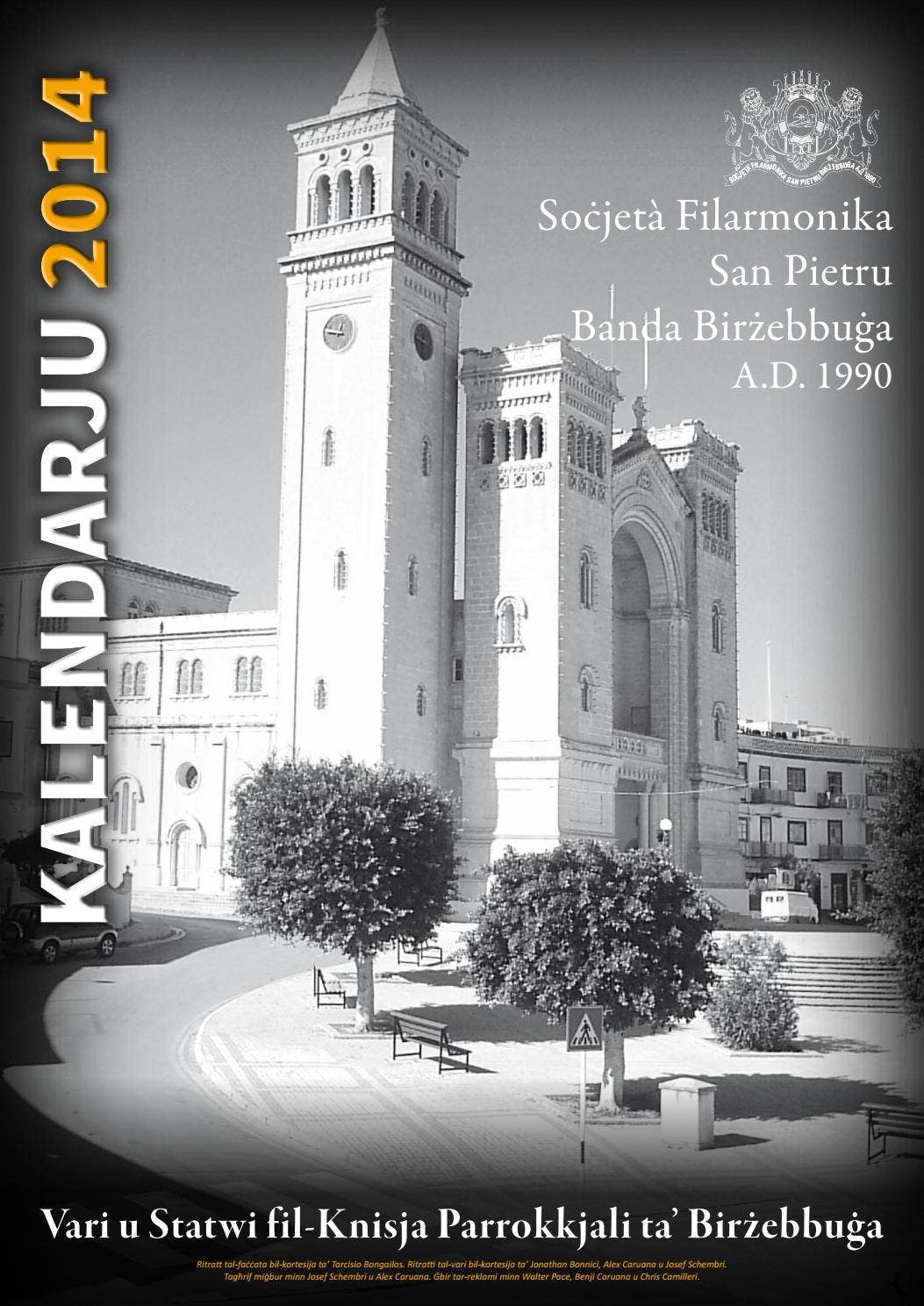 Kalendarju 2014 by Banda Birzebbuga A.D. 1990 - Issuu