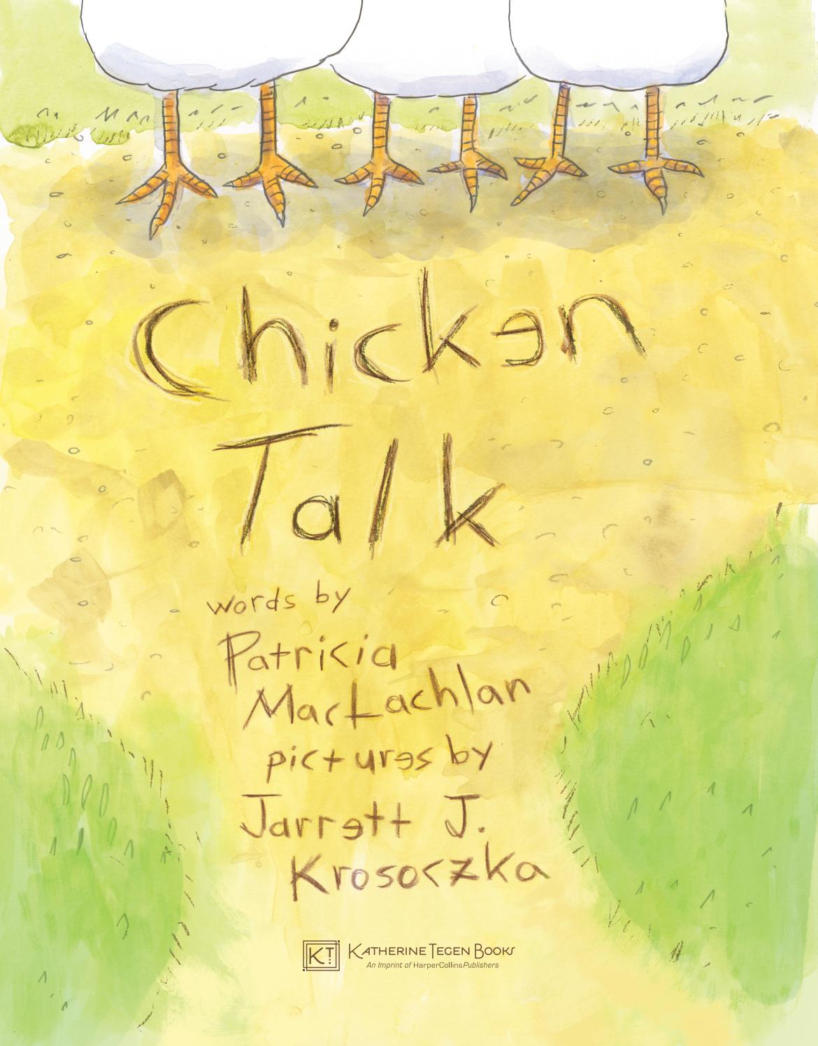 Chicken Talk by HarperCollins Children's Books - Issuu