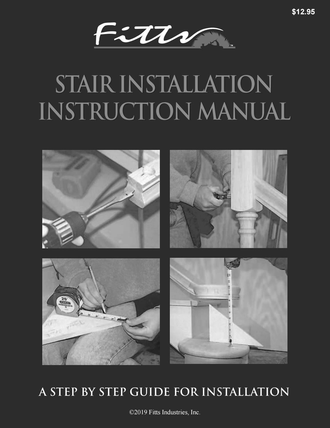 Stair Installation Instruction Manual by Fitts by FittsIndustries - Issuu