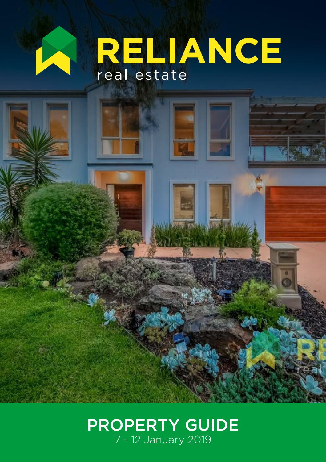 Reliance Property Guide 7 -12 January 2019 by Reliance Real Estate - Issuu
