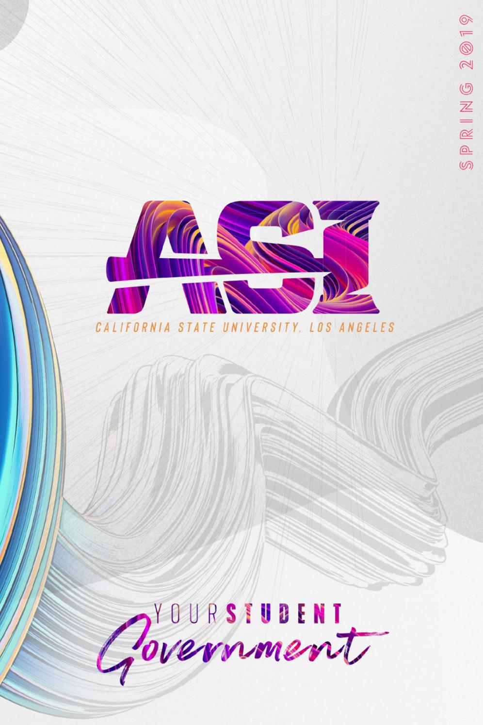 ASI Calendar of Events – Spring 2019 by ASI - Deactivated - Issuu