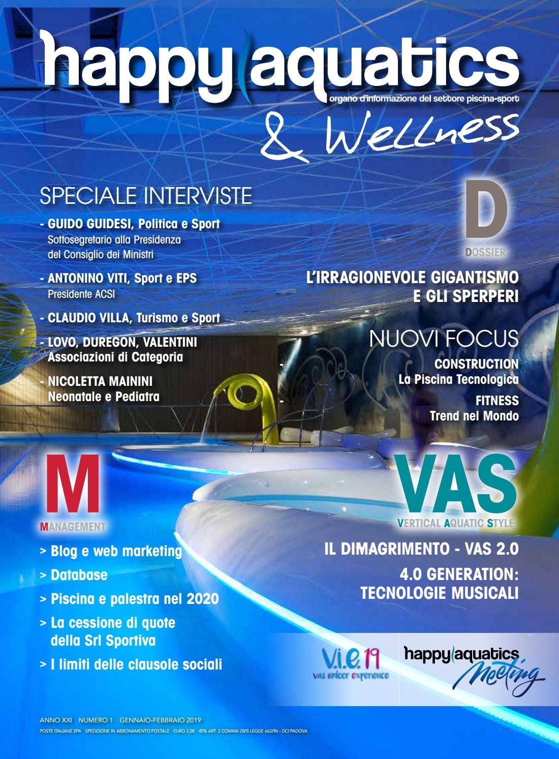 Happy Aquatics & Wellness n. 1 anno 2019 - ITA by HA Wellbeing | HA ...