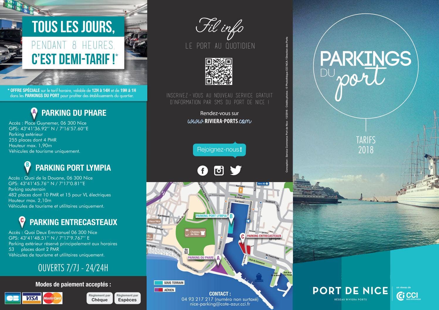 Port de Nice - Tarifs Parkings 2018 by CCI Nice Côte d'Azur - Issuu