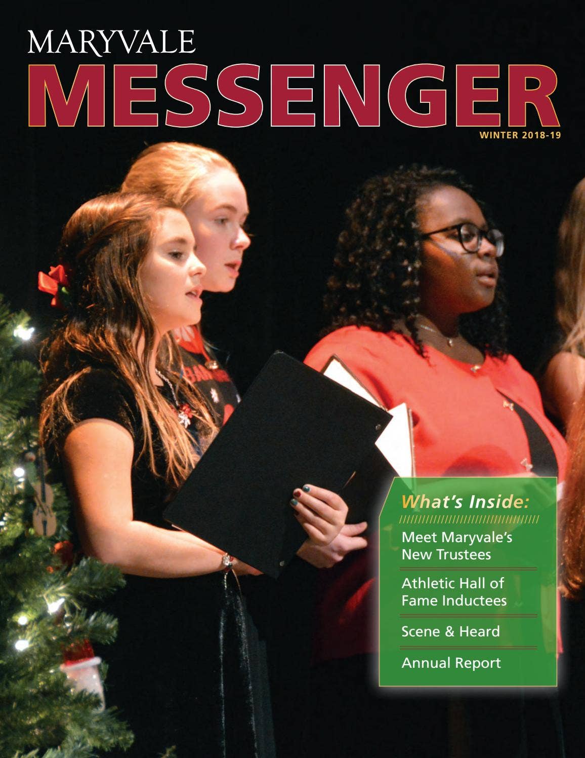 Maryvale Messenger: Winter 2018-19 & FY18 Annual Report by Maryvale ...
