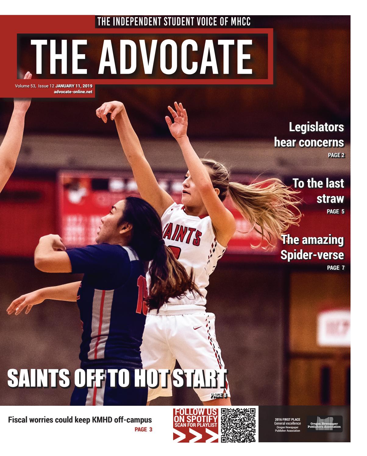 The Advocate, Issue 12 - January, 11th 2019 by The Advocate - Issuu