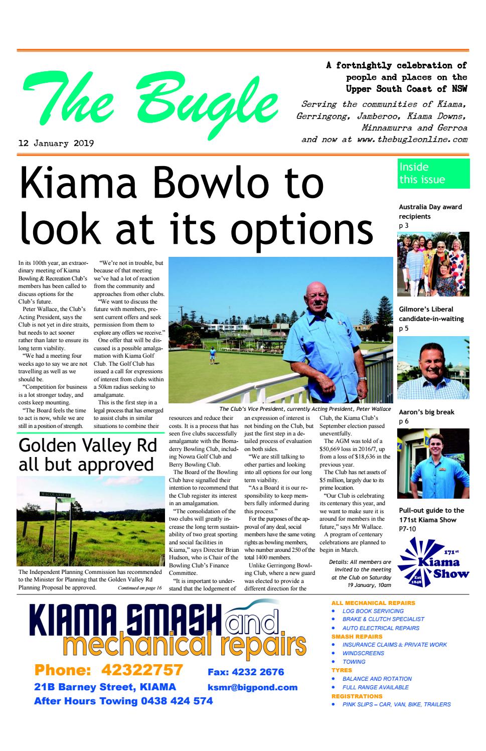 The Bugle 12 January 2019 by The Bugle Newspaper - Issuu