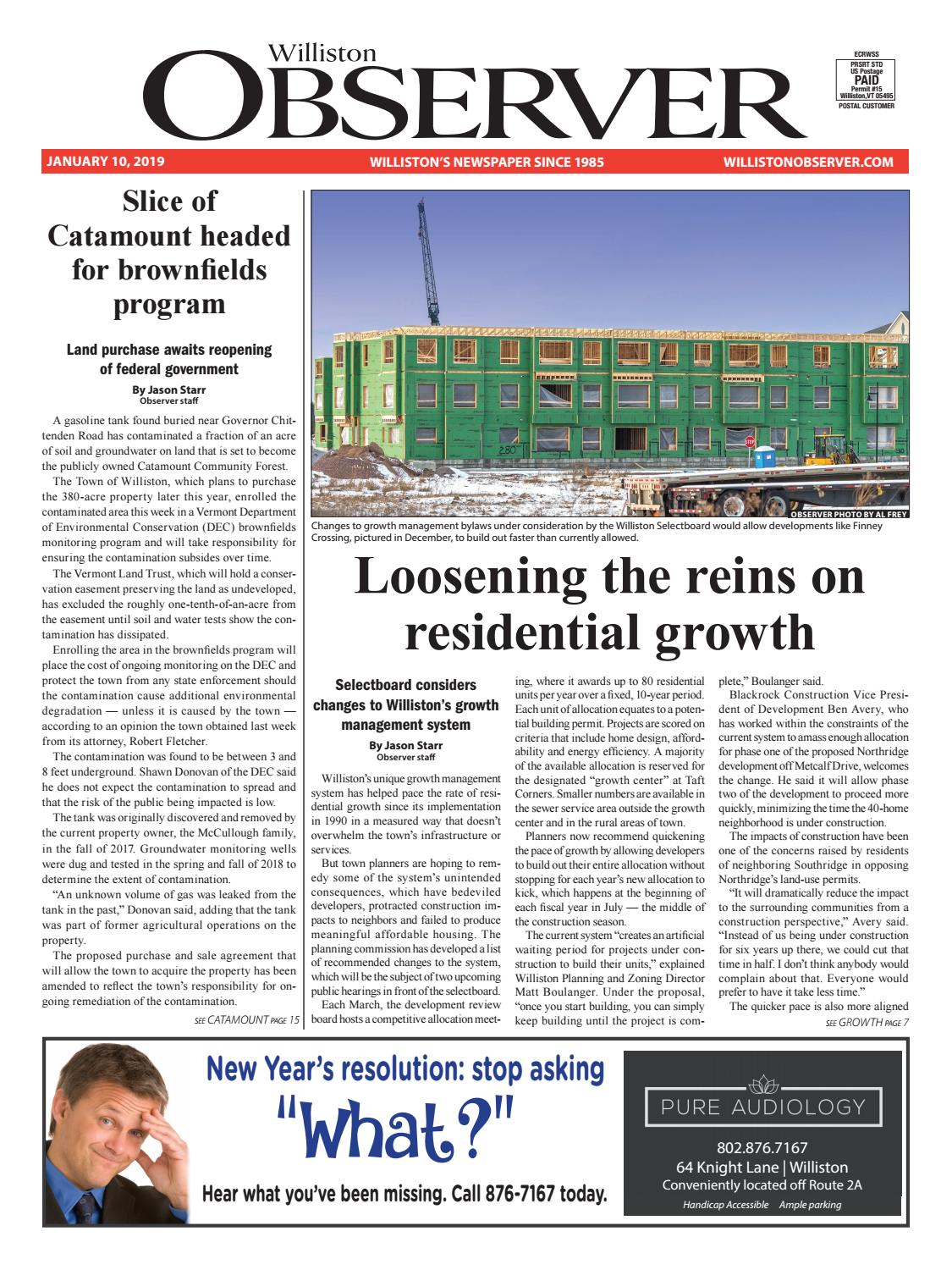 Williston Observer 1-10-19 by Williston Observer - Issuu