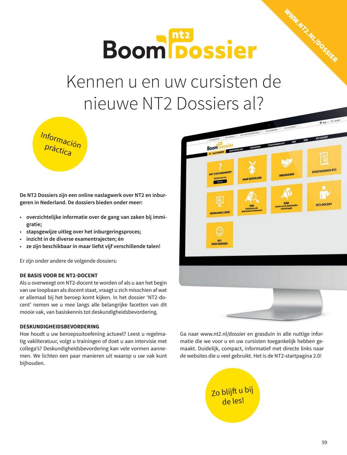 Boom NT2-catalogus 2019 by Boom uitgevers - Issuu
