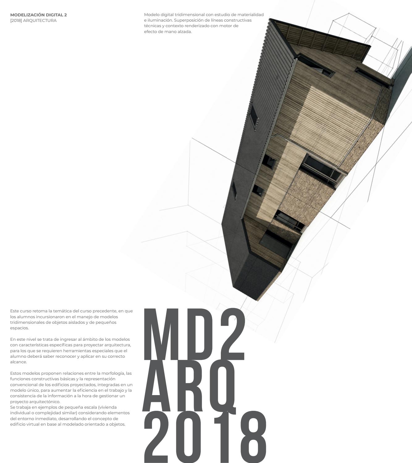 MODELIZACION DIGITAL 2 ARQUITECTURA UAI 2016 2017 2018 by ...