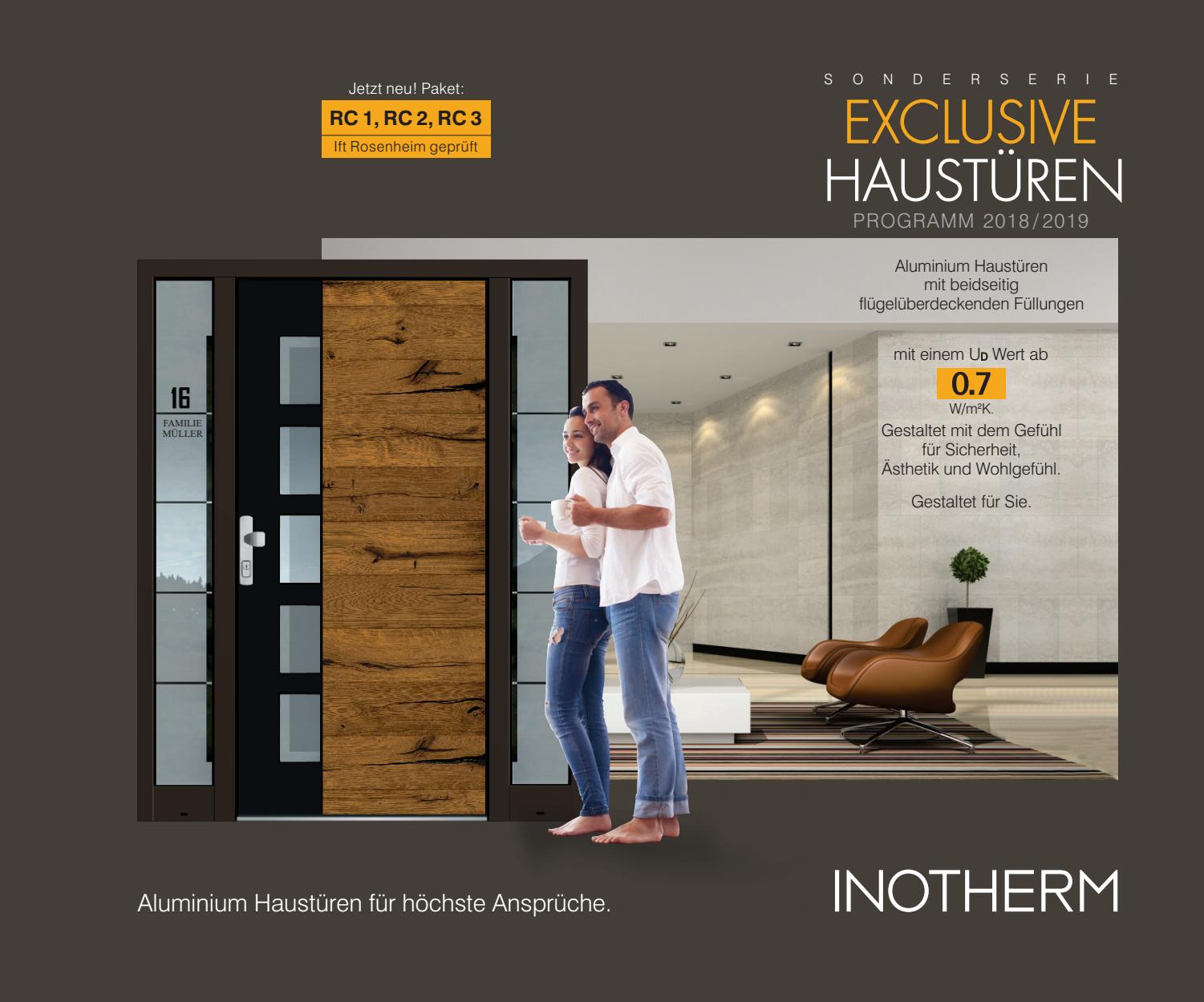 INOTHERM Exclusiv (DE) by INOTHERM aluminium doors - Issuu