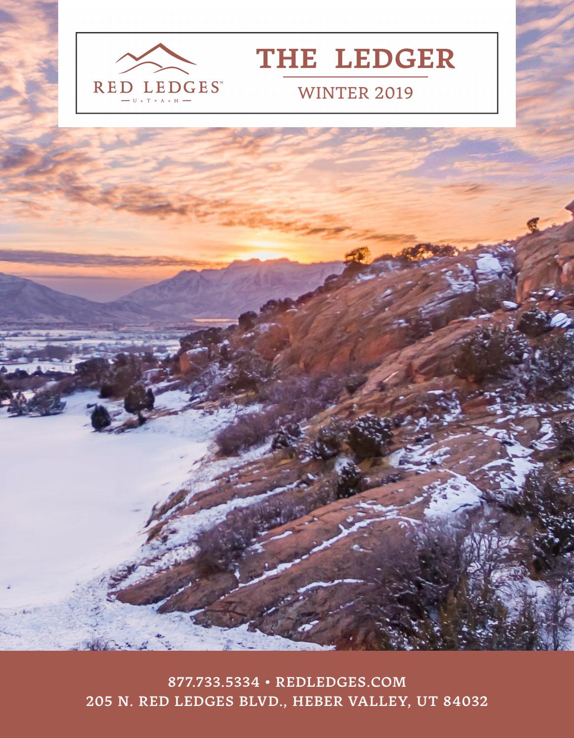 Red Ledges - Winter 2019 - Member Newsletter by Red Ledges, Utah - Issuu