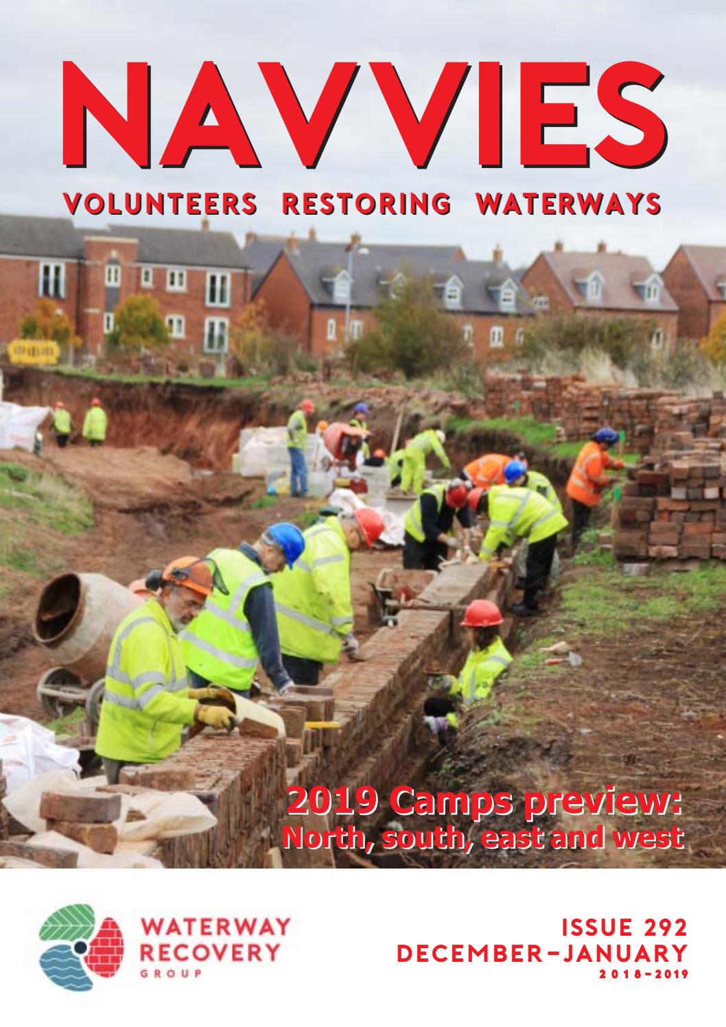 Navvies 292 December - January 2019 by The Inland Waterways Association ...