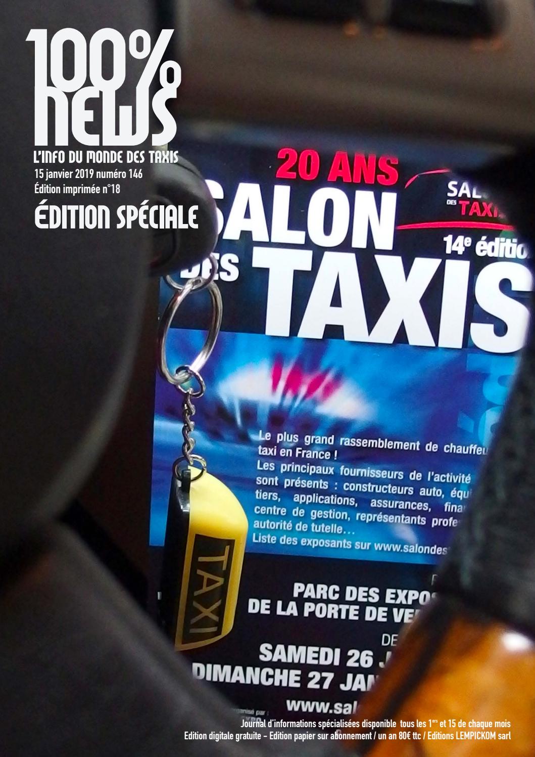 100% NEWS TAXIS n°146 by 100% NEWS - TAXIS - Issuu