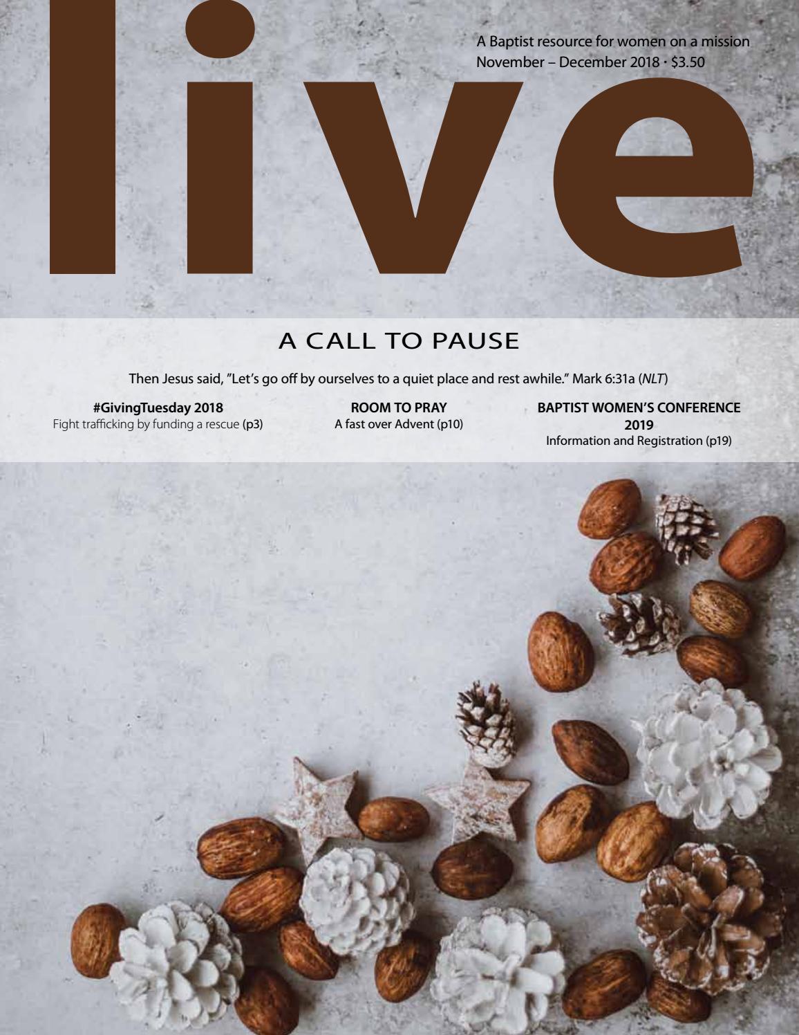 November/December 2018 live magazine by live magazine - Issuu