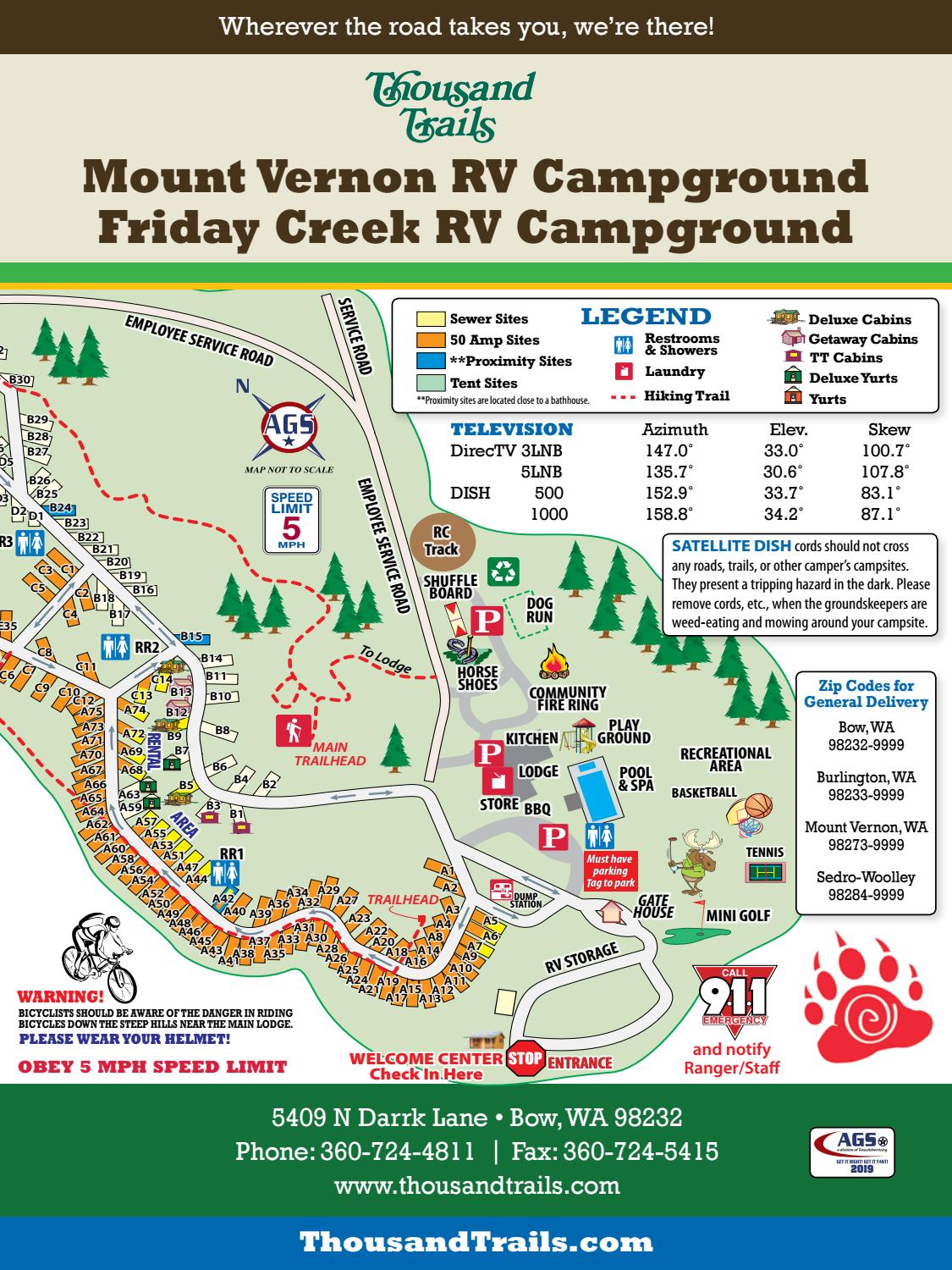 Thousand Trails Mount Vernon RV Campground by AGS/Texas Advertising - Issuu
