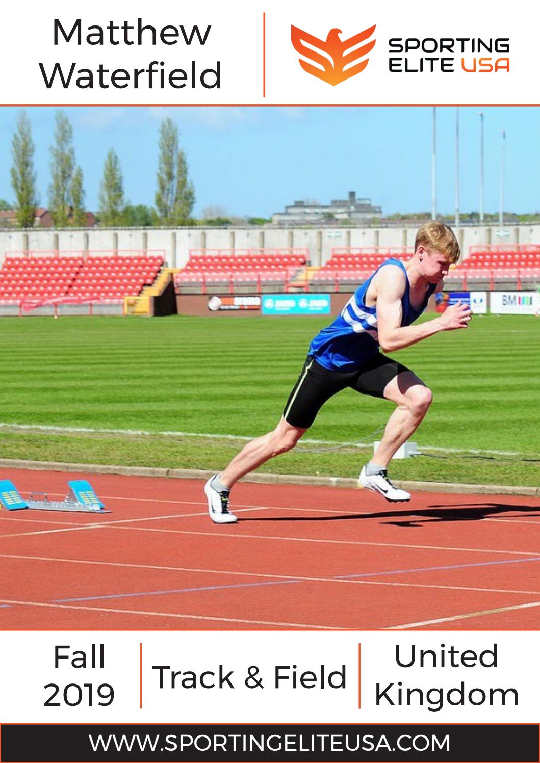 Matthew Waterfield Sporting CV by Sporting Elite USA - Issuu