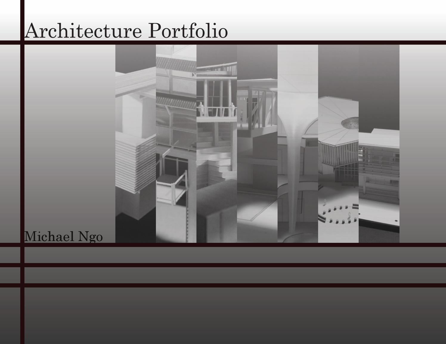 Michael Ngo Architecture Portfolio 2019 by Michael Ngo - Issuu