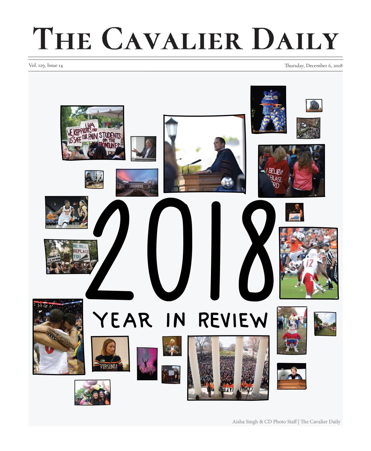 Thursday, December 6, 2018 by The Cavalier Daily - Issuu
