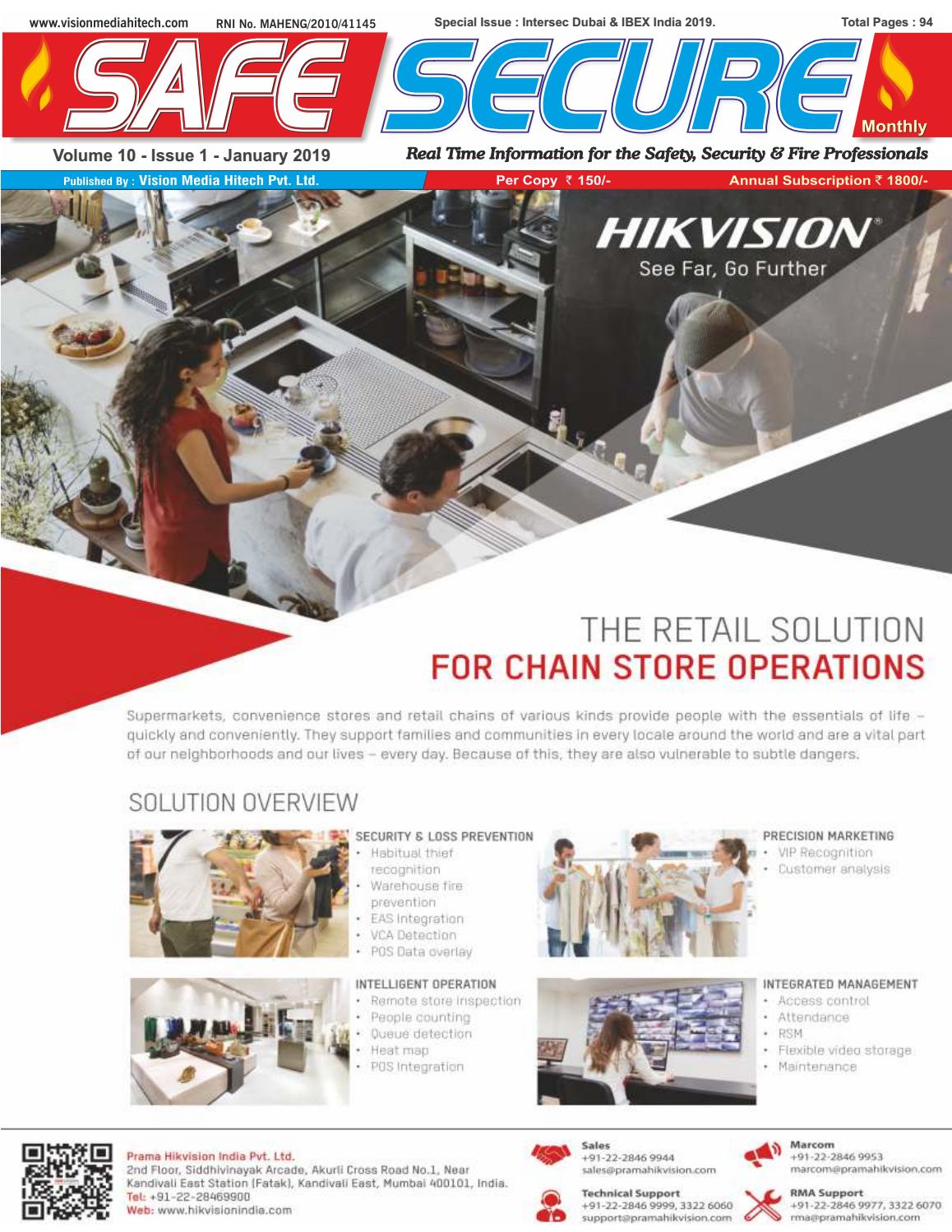 Safe secure Magazine (January 2019) by Safe Secure Magazine - Issuu