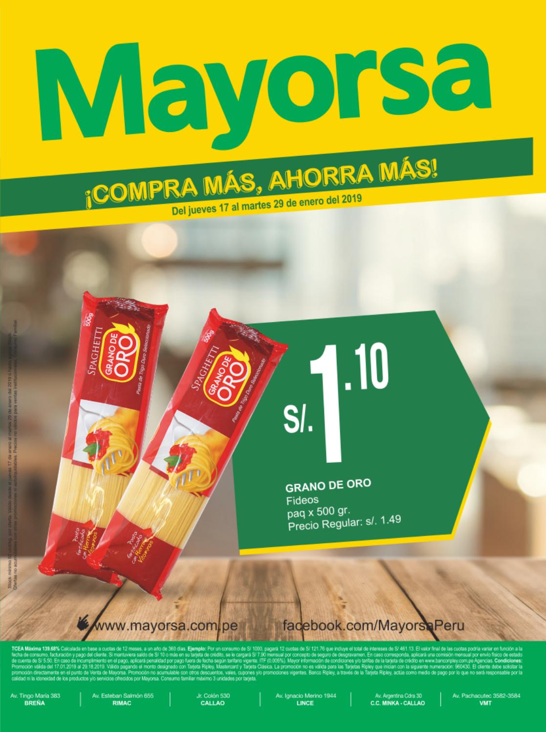 Catalogo Mayorsa 01-19 by catalogos peruanos - Issuu
