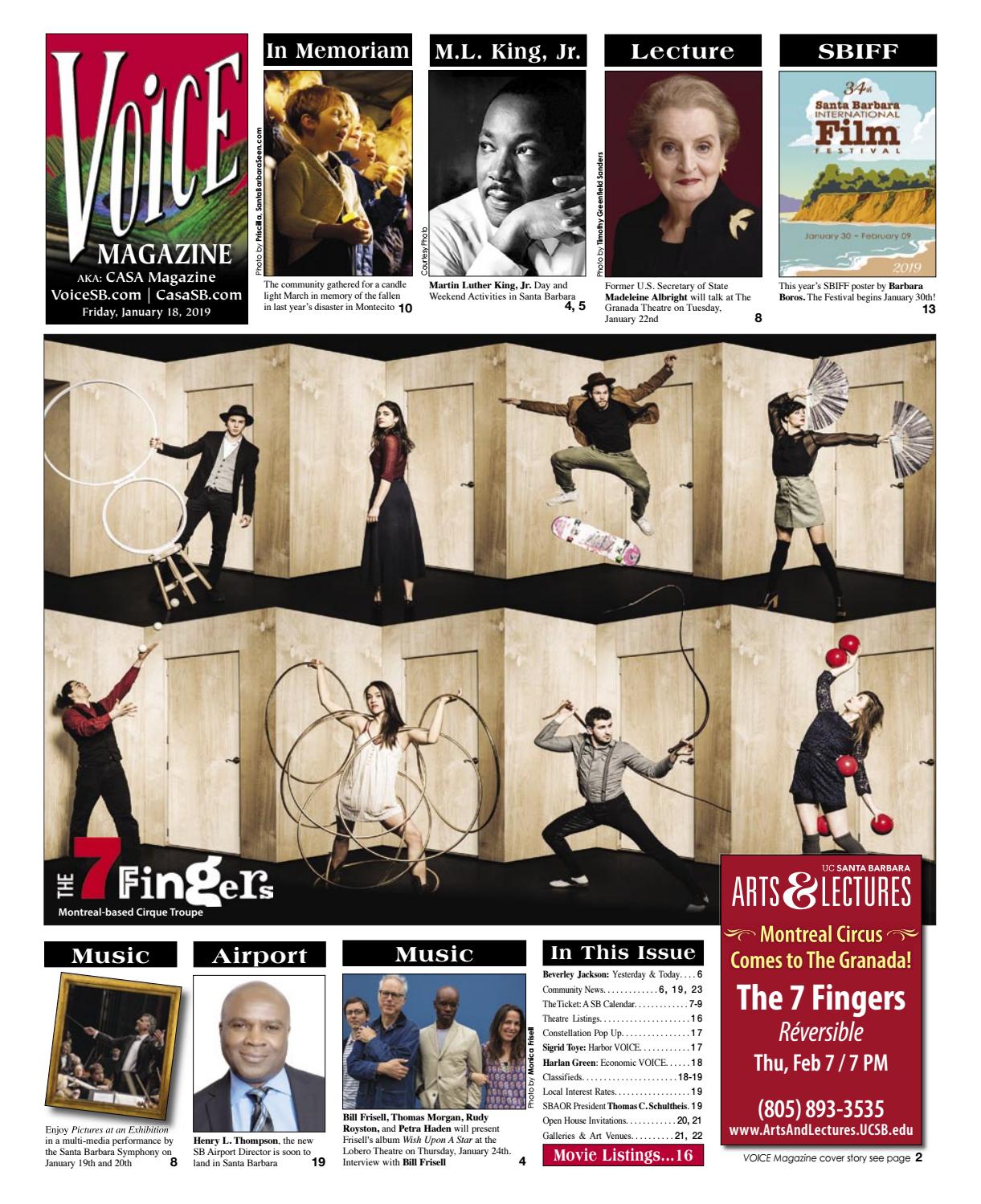 VOICE Magazine: January 18, 2019 by Voice Magazine / CASA - Issuu