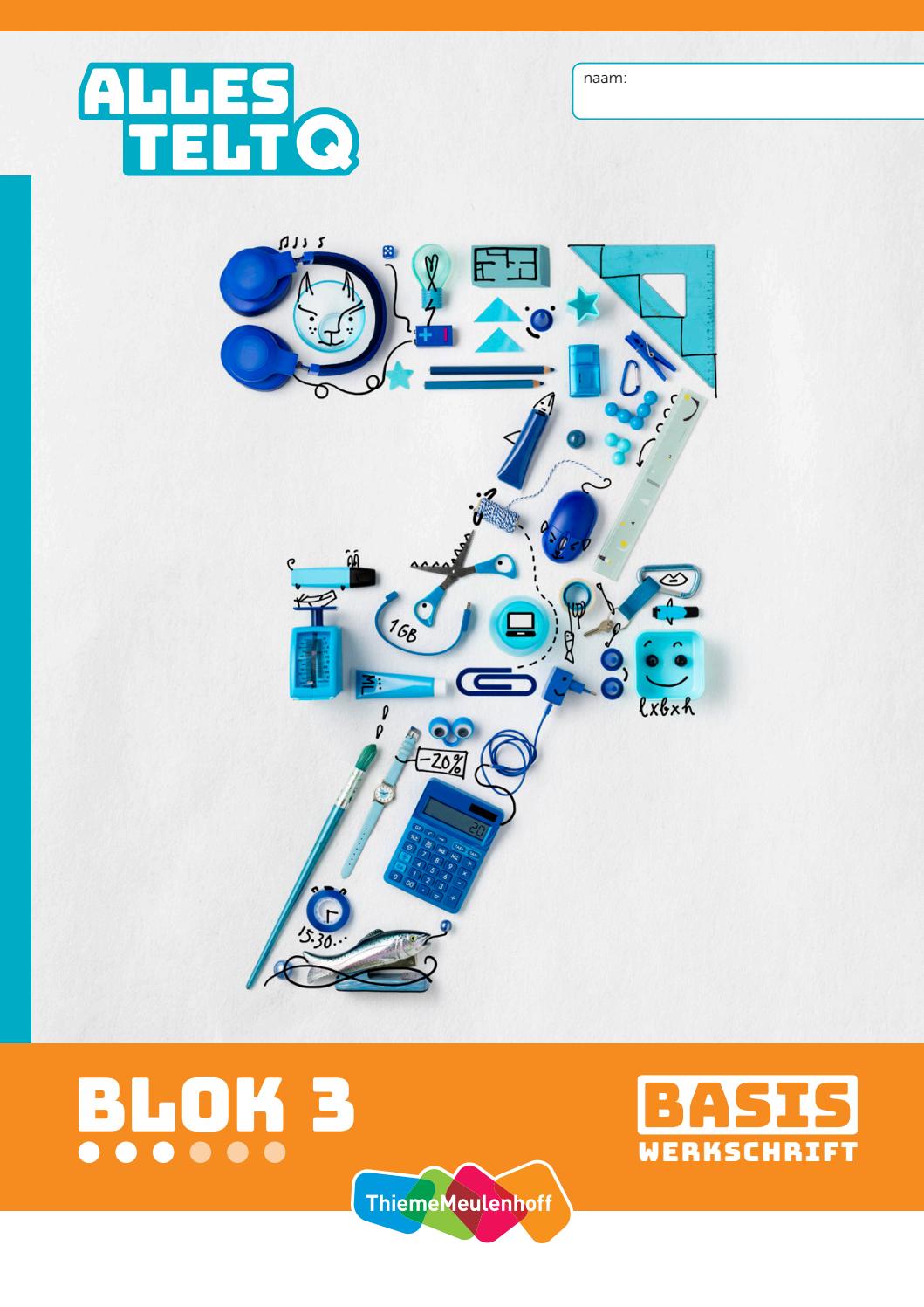 Alles telt Q Basiswerkschrift groep 7 blok 3 by ThiemeMeulenhoff - Issuu