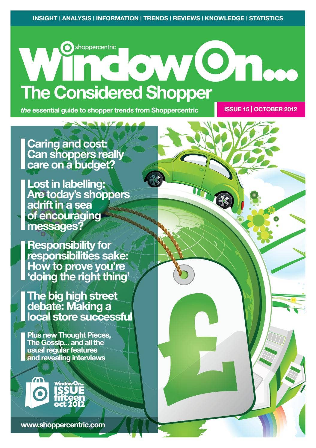 WindowOn... The Considered Shopper (2012 Issue 15) by Shoppercentric ...