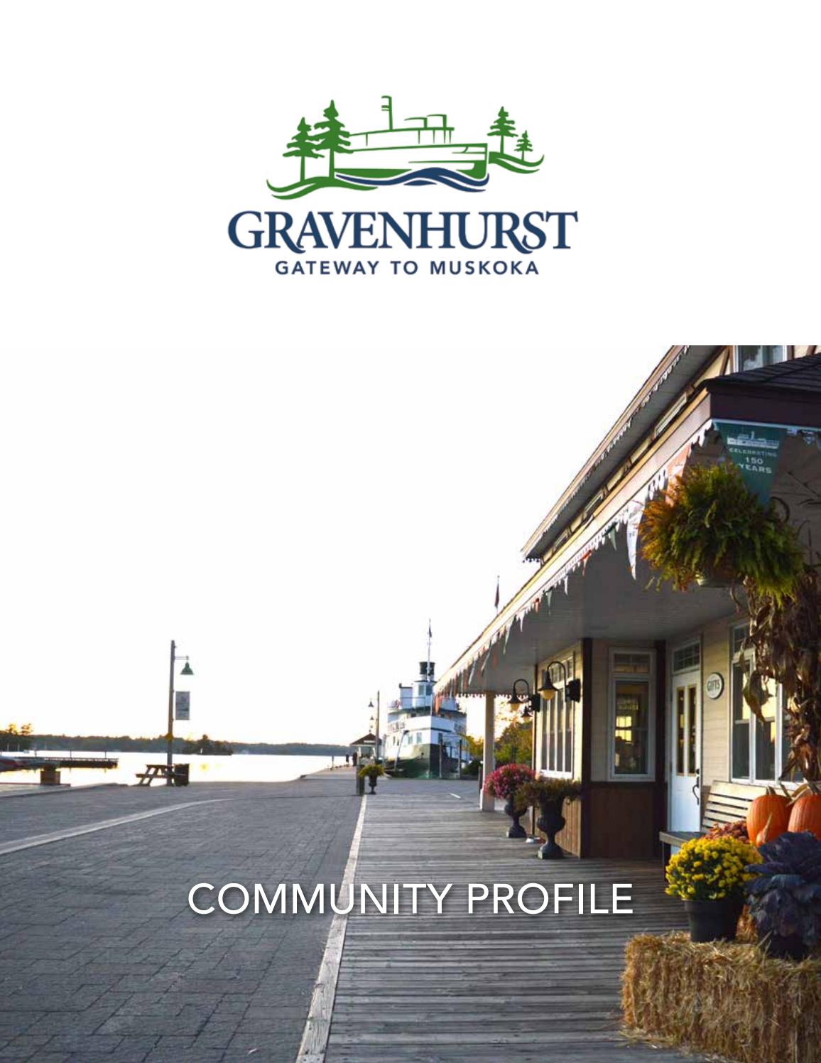 Community Profile - Gravenhurst, Ontario by Town of Gravenhurst - Issuu