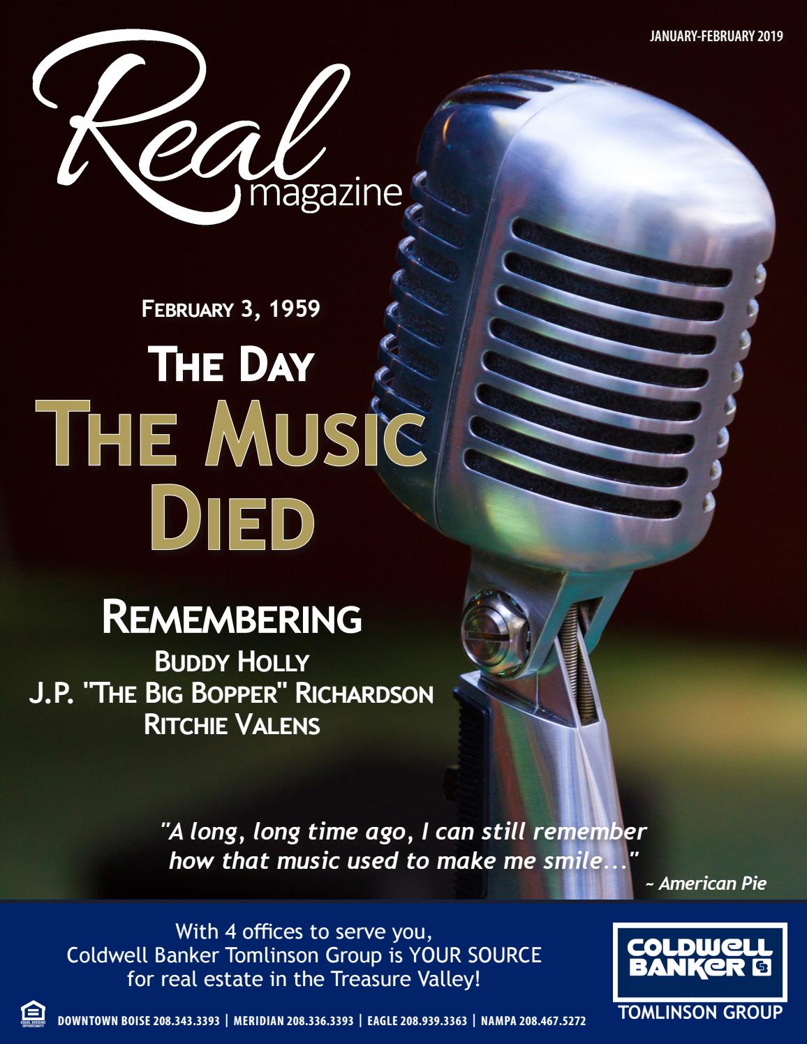REAL Magazine, January-February, 2019 by Coldwell Banker Tomlinson - Issuu